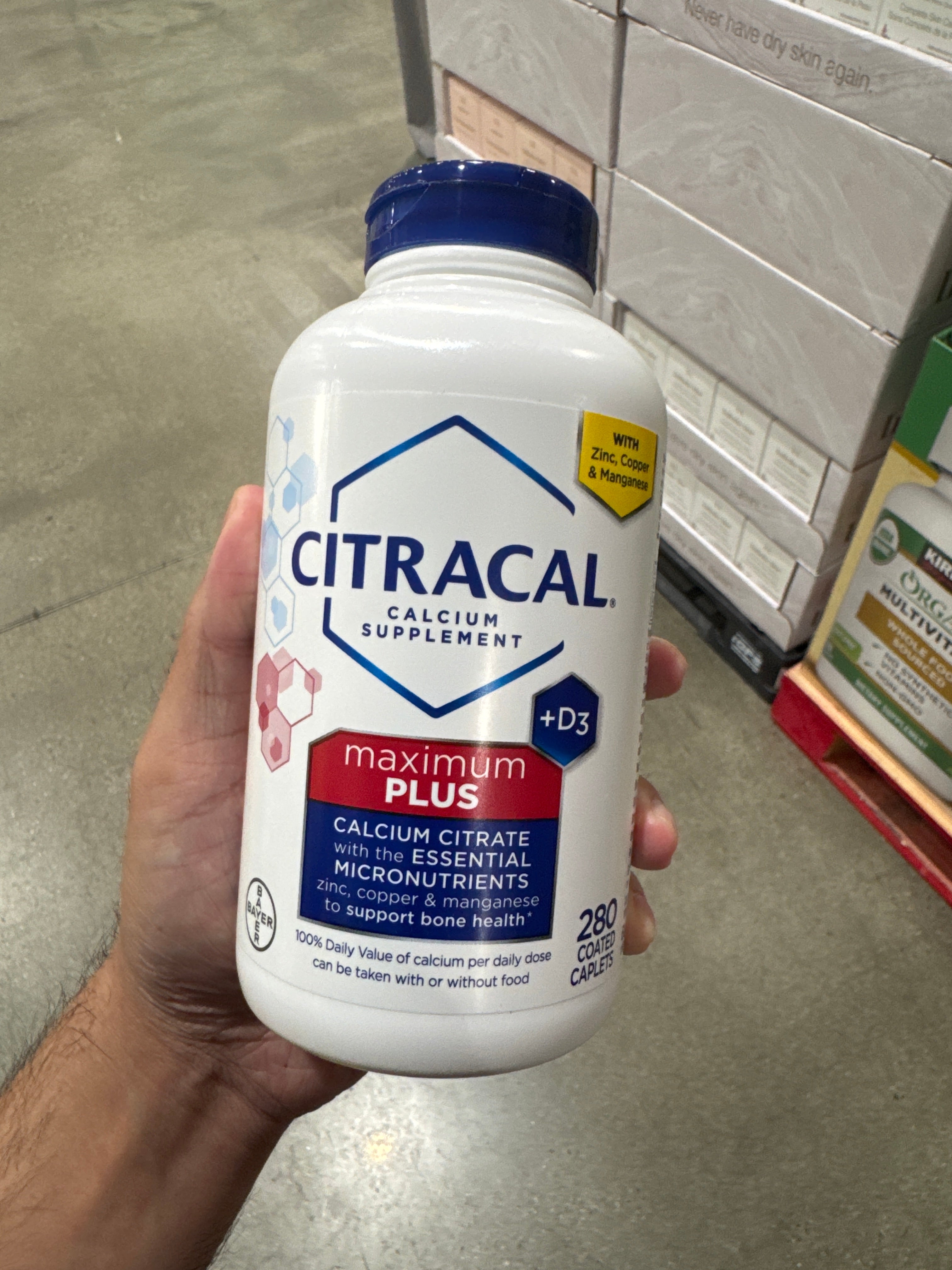 Costco Citeral 鈣+D3 280顆 – Americanjoy美國代購